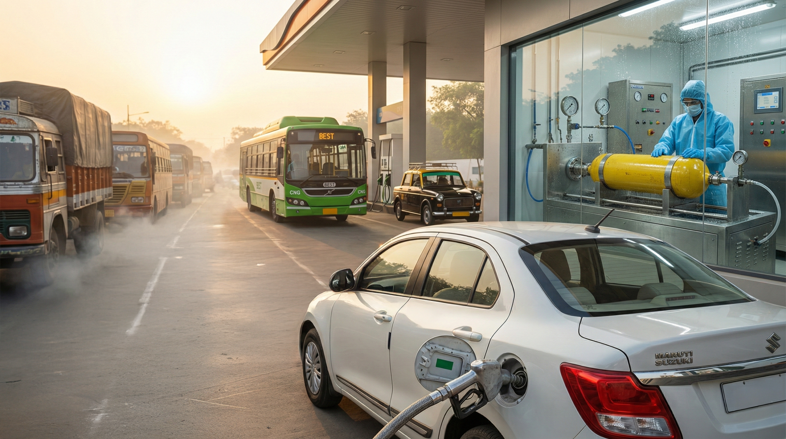 CNG in Reducing Carbon Emissions